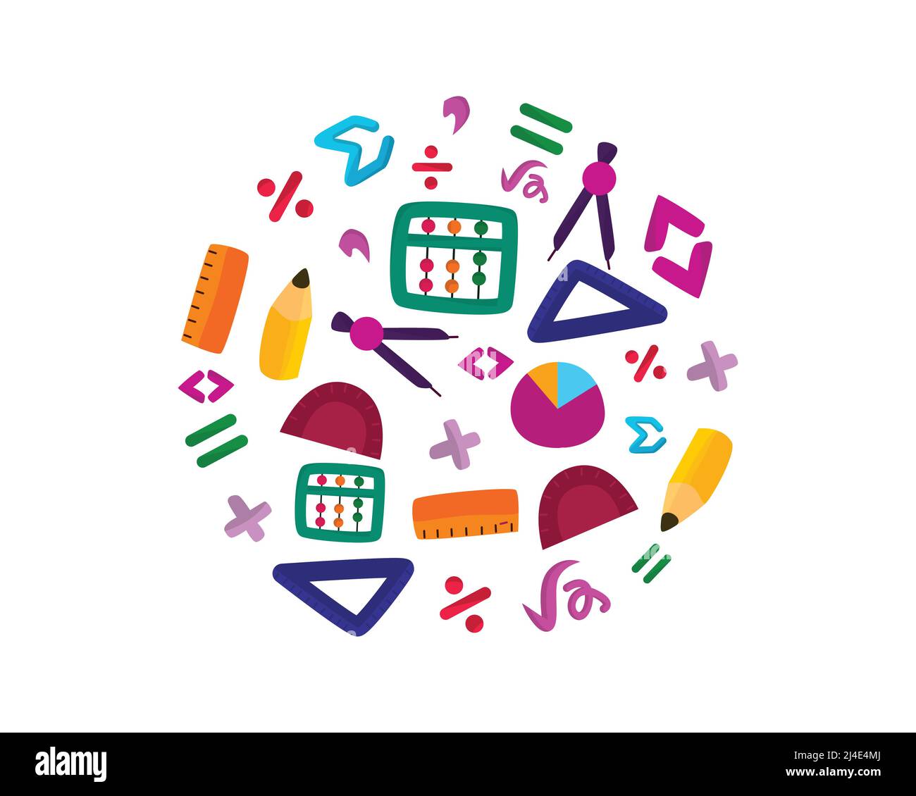 Math symbols formula Banque de photographies et d’images à haute ...