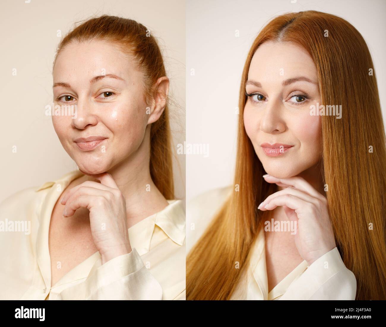Transformation de la femme Banque de photographies et d’images à haute ...