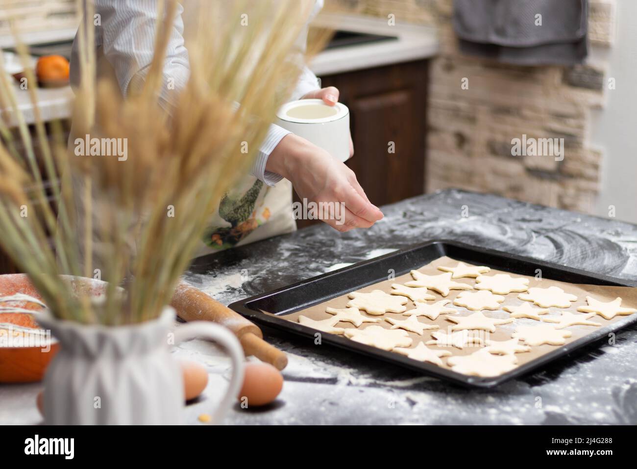 Saupoudrer sucre Banque de photographies et d’images à haute résolution ...