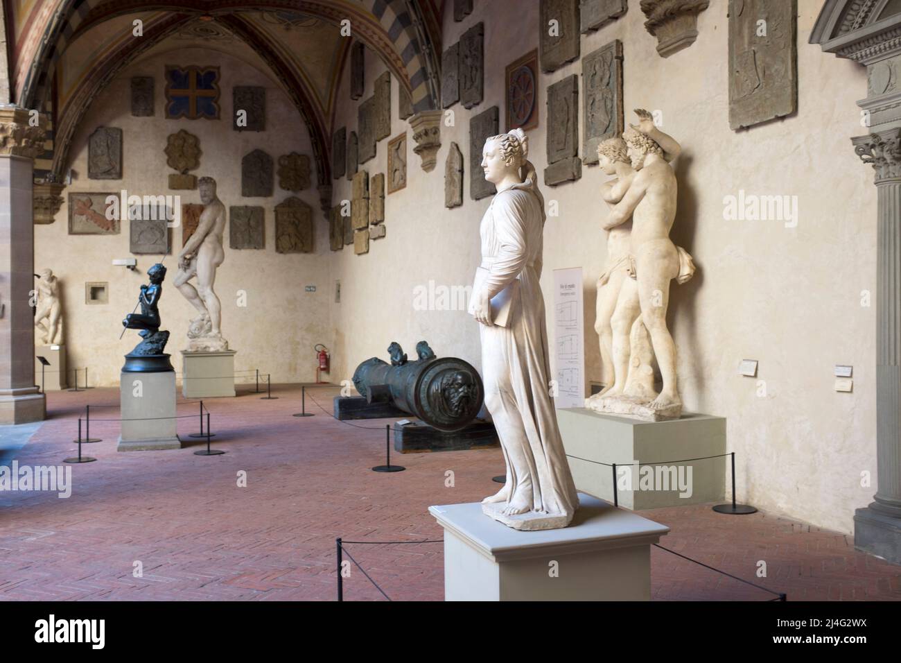 Sculptures at the bargello Banque de photographies et d’images à haute ...