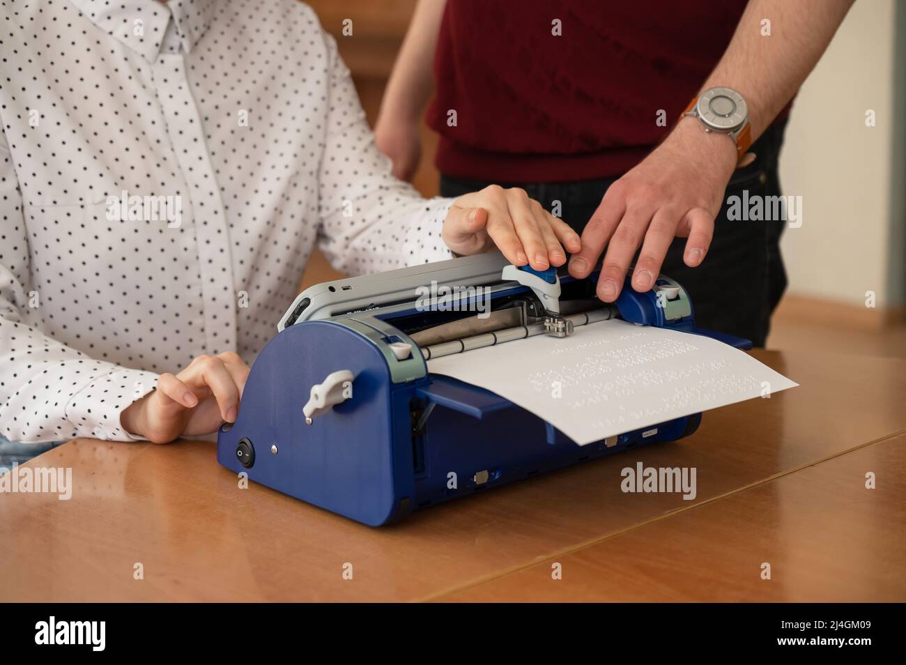 Braille machine Banque de photographies et d’images à haute résolution ...