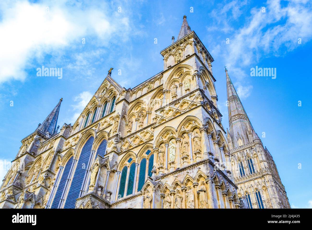 Salisbury cathedral clock Banque de photographies et d’images à haute ...