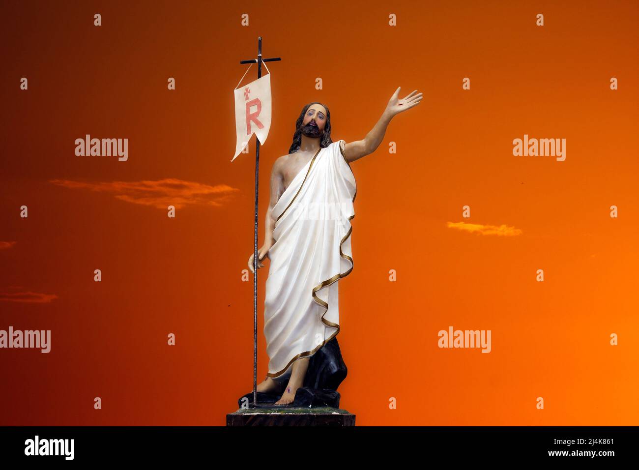 The risen jesus christ Banque de photographies et d’images à haute ...