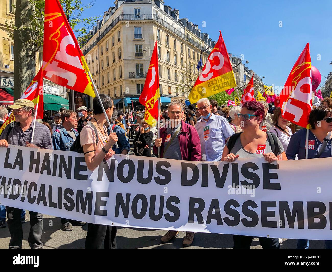 Cgt paris Banque de photographies et d’images à haute résolution - Alamy