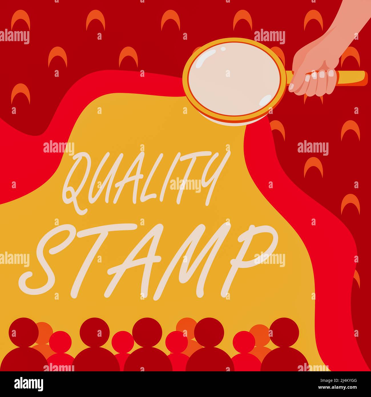 Tampon de qualité du texte d'écriture manuscrite. Aperçu de l ...