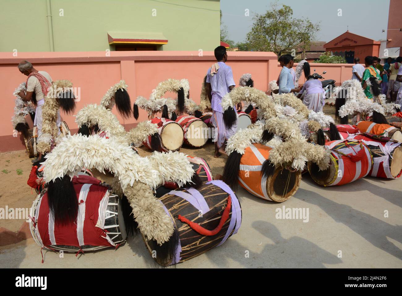 Dhrmaraj puja Banque de photographies et d’images à haute résolution ...