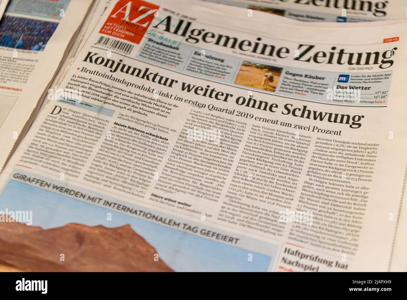 Nouvelles quotidiennes allemandes Banque de photographies et d’images à ...