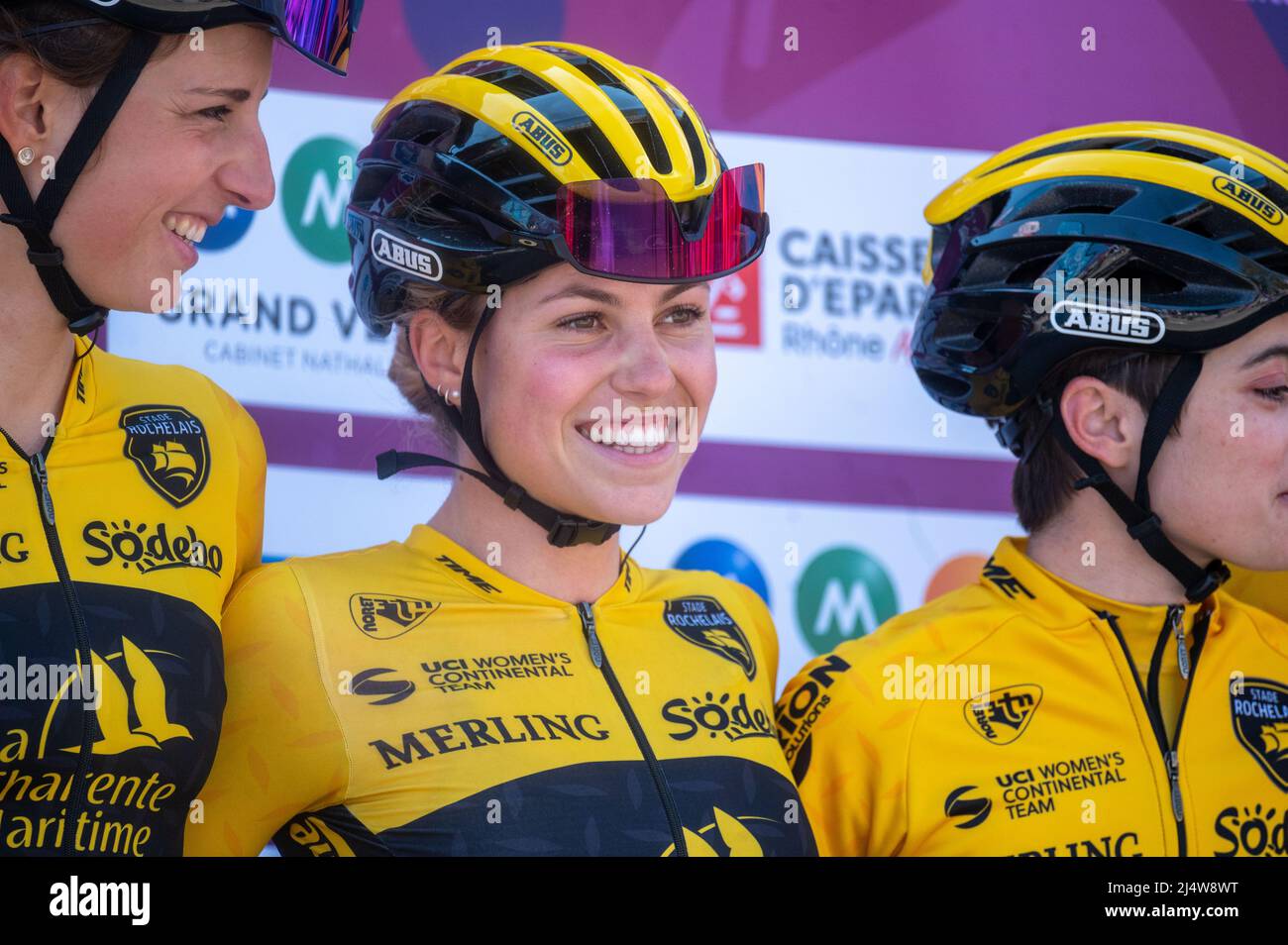 Marine ALLIONE Stade Rocelais Charente-Maritime lors du Grand Prix féminin de Chambéry 2022 ...