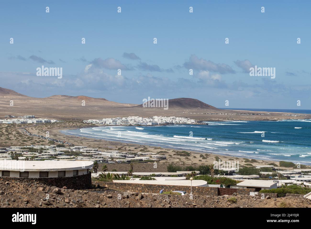Bungalows famara plage Banque de photographies et d’images à haute ...