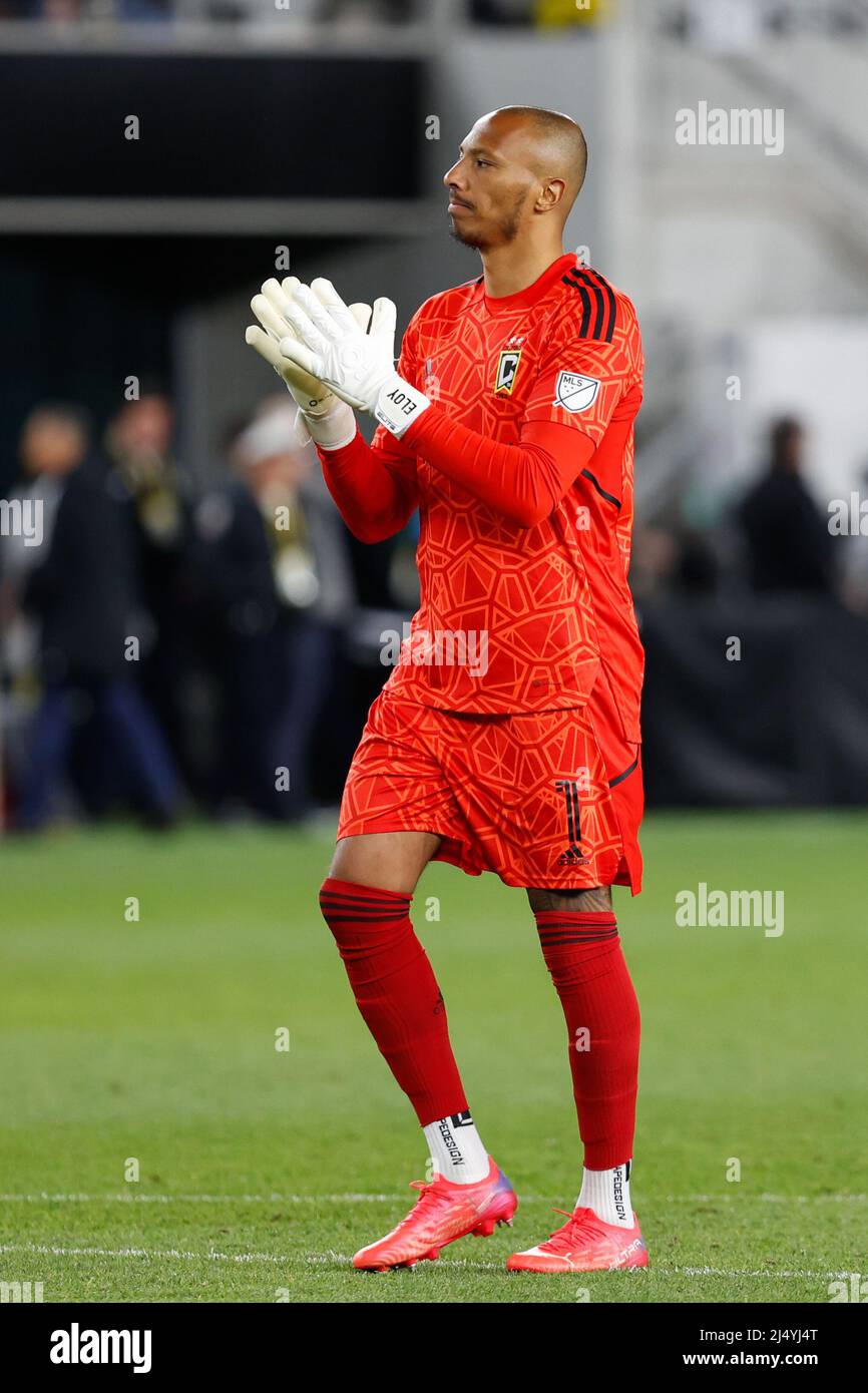 COLUMBUS, OH - 16 AVRIL : le gardien de but de l'équipage de Columbus ...