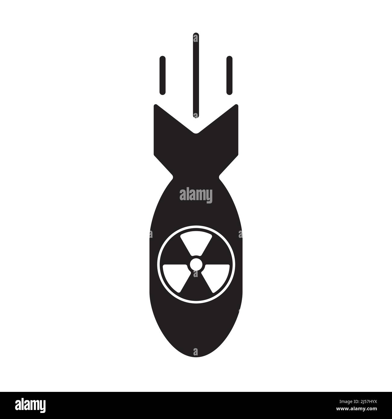 Bombe atomique Banque d'images vectorielles - Alamy