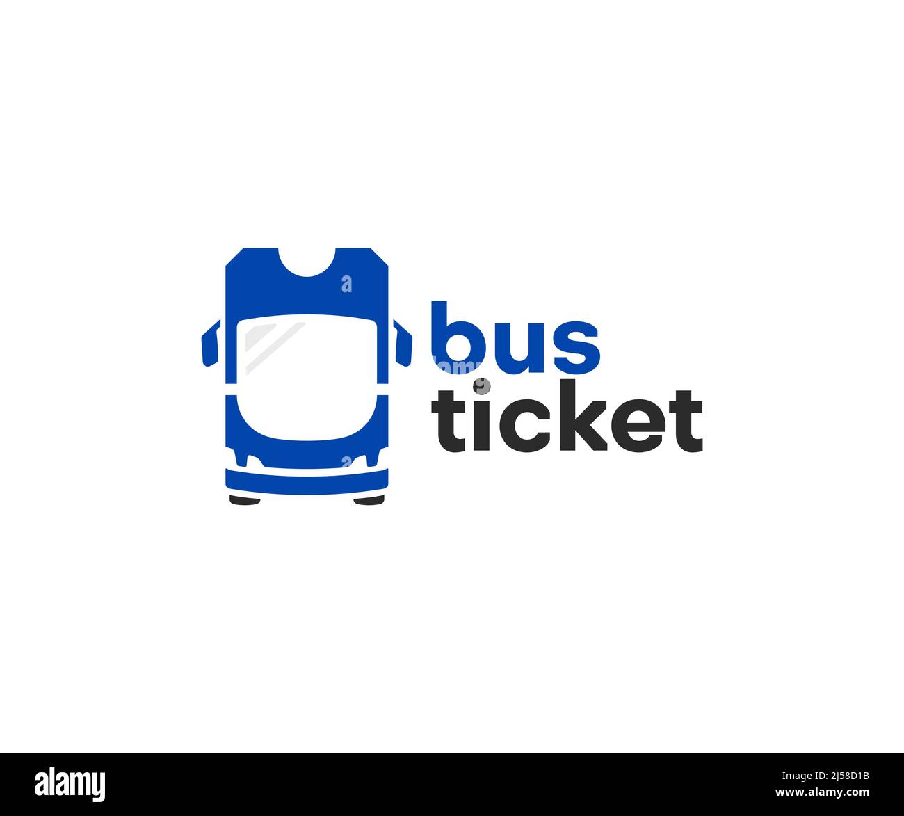 Achetez vos billets de bus ici Banque d'images vectorielles - Alamy