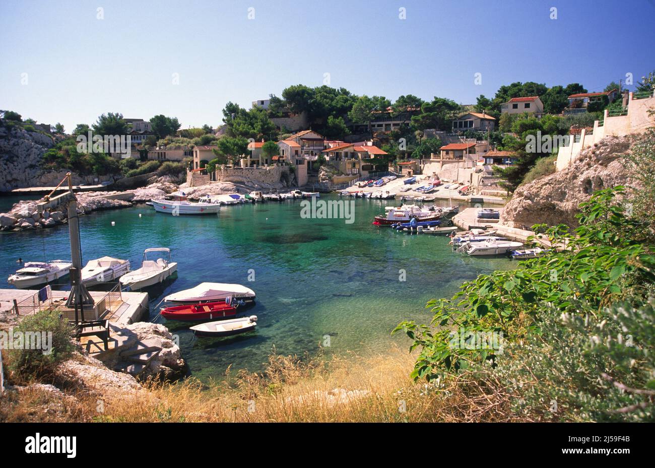 Calanque de niolon Banque de photographies et d’images à haute ...