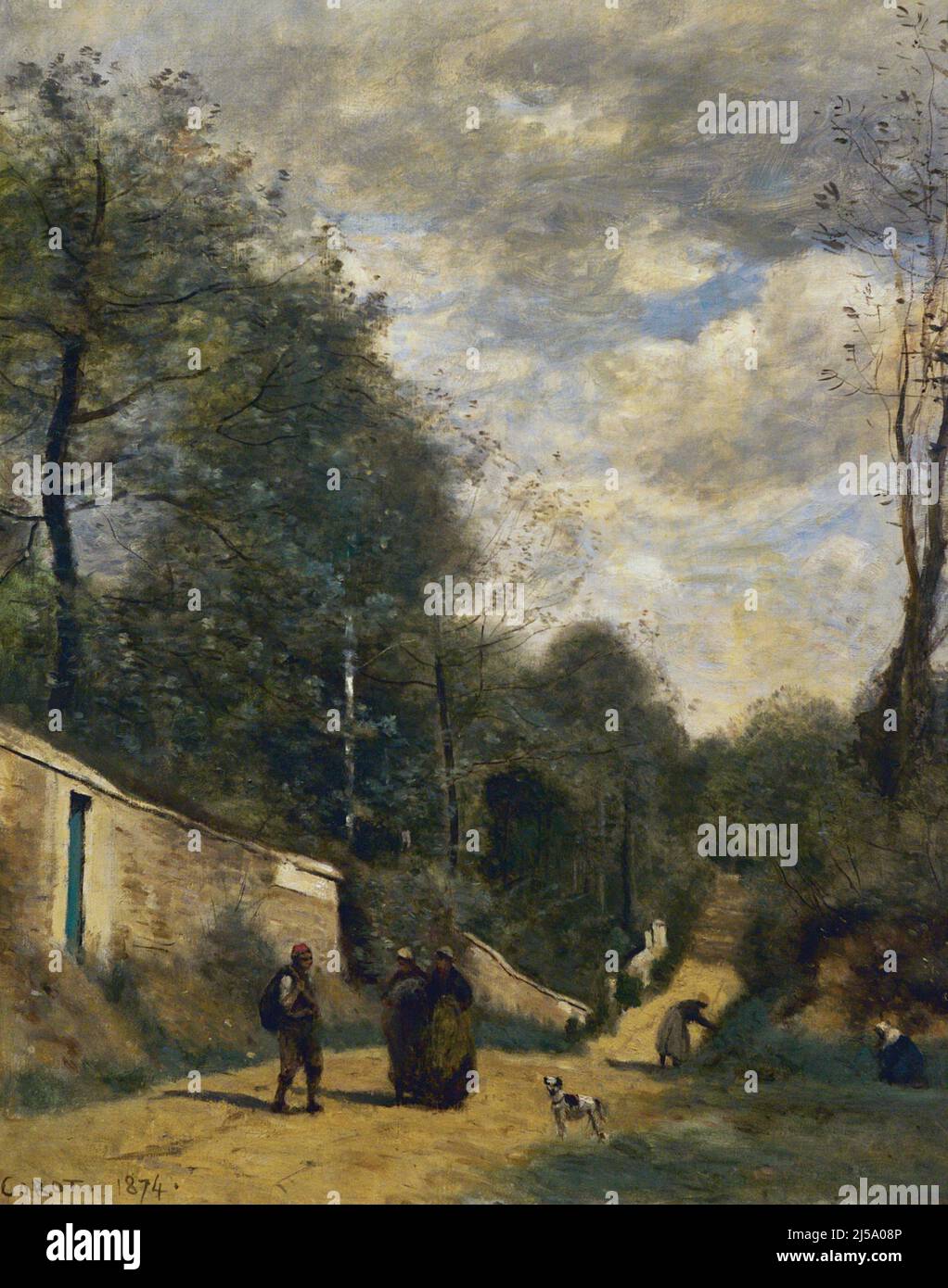 Camille Corot (Jean-Baptiste Camille Corot) (1796-1875). Peintre ...