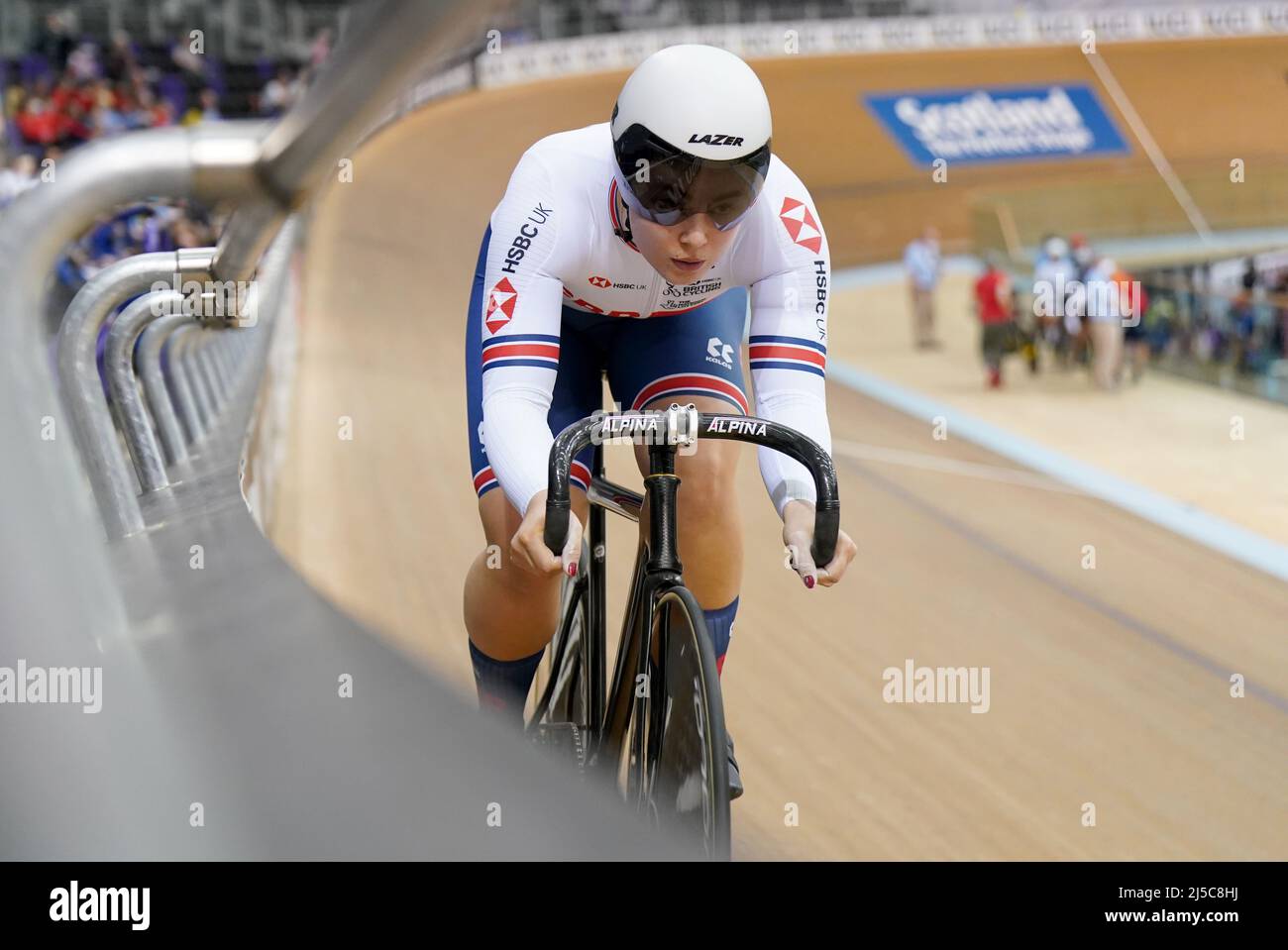 Sophie Capewell en Grande-Bretagne dans la qualification féminine de ...