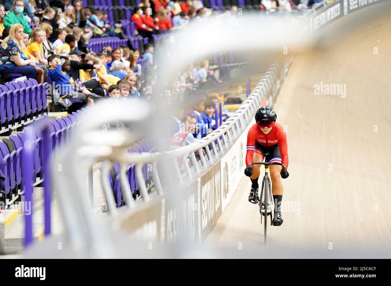 L’Abigail Recio Carvajal du Costa Rica dans la qualification de sprint ...