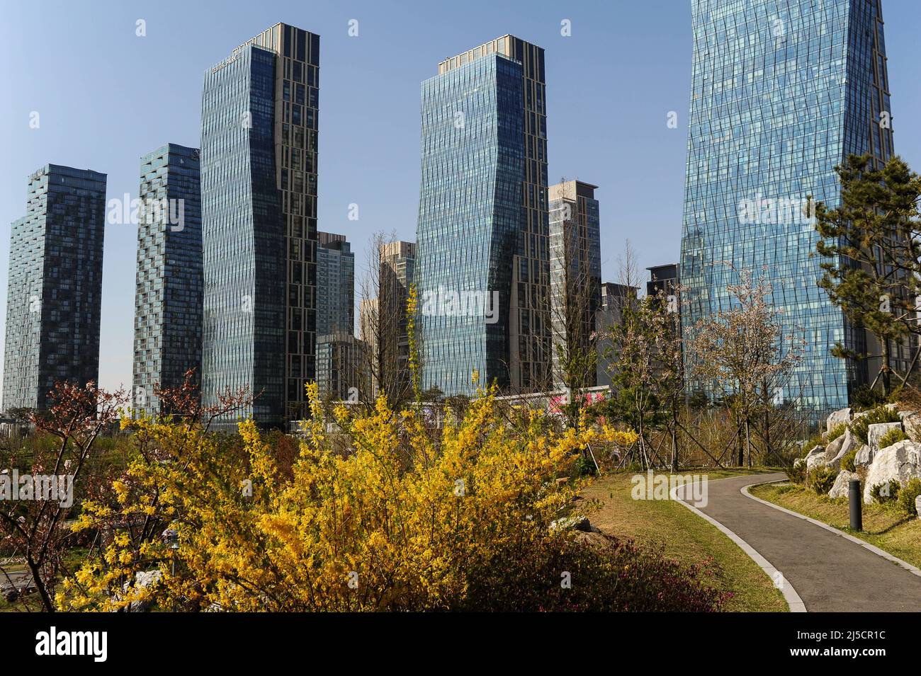 Incheon free economic zone Banque de photographies et d’images à haute ...