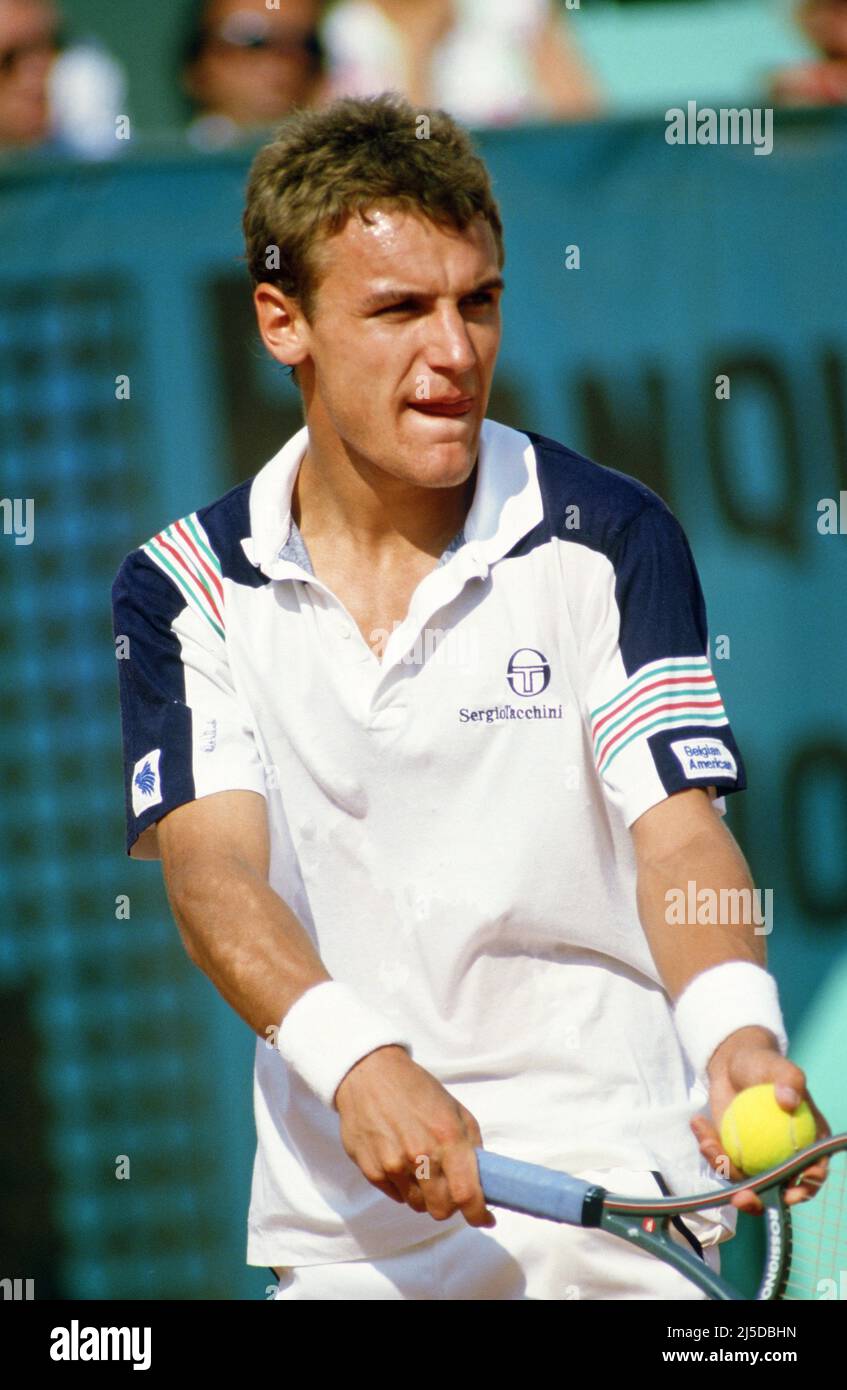 Swedish tennis player mats wilander Banque de photographies et d’images ...