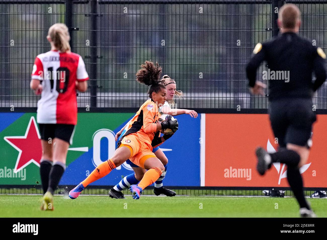 Rotterdam, pays-Bas. 22nd avril 2022. Rotterdam - gardien de but ...