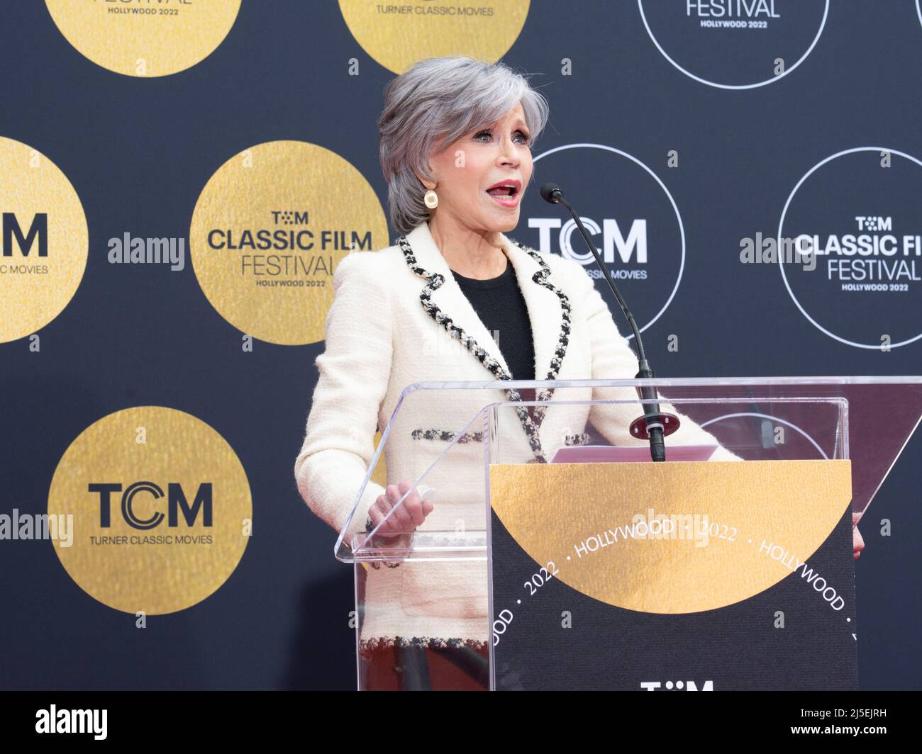 22 avril 2022 - Los Angeles, Californie - Jane Fonda. Cérémonie de ...