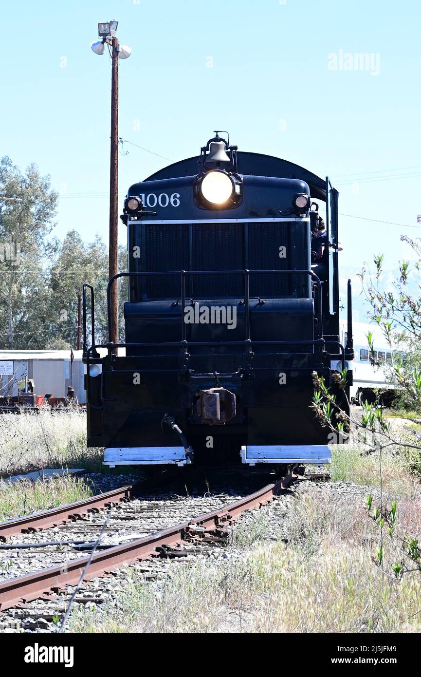 Diesel switcher locomotive Banque de photographies et d’images à haute ...