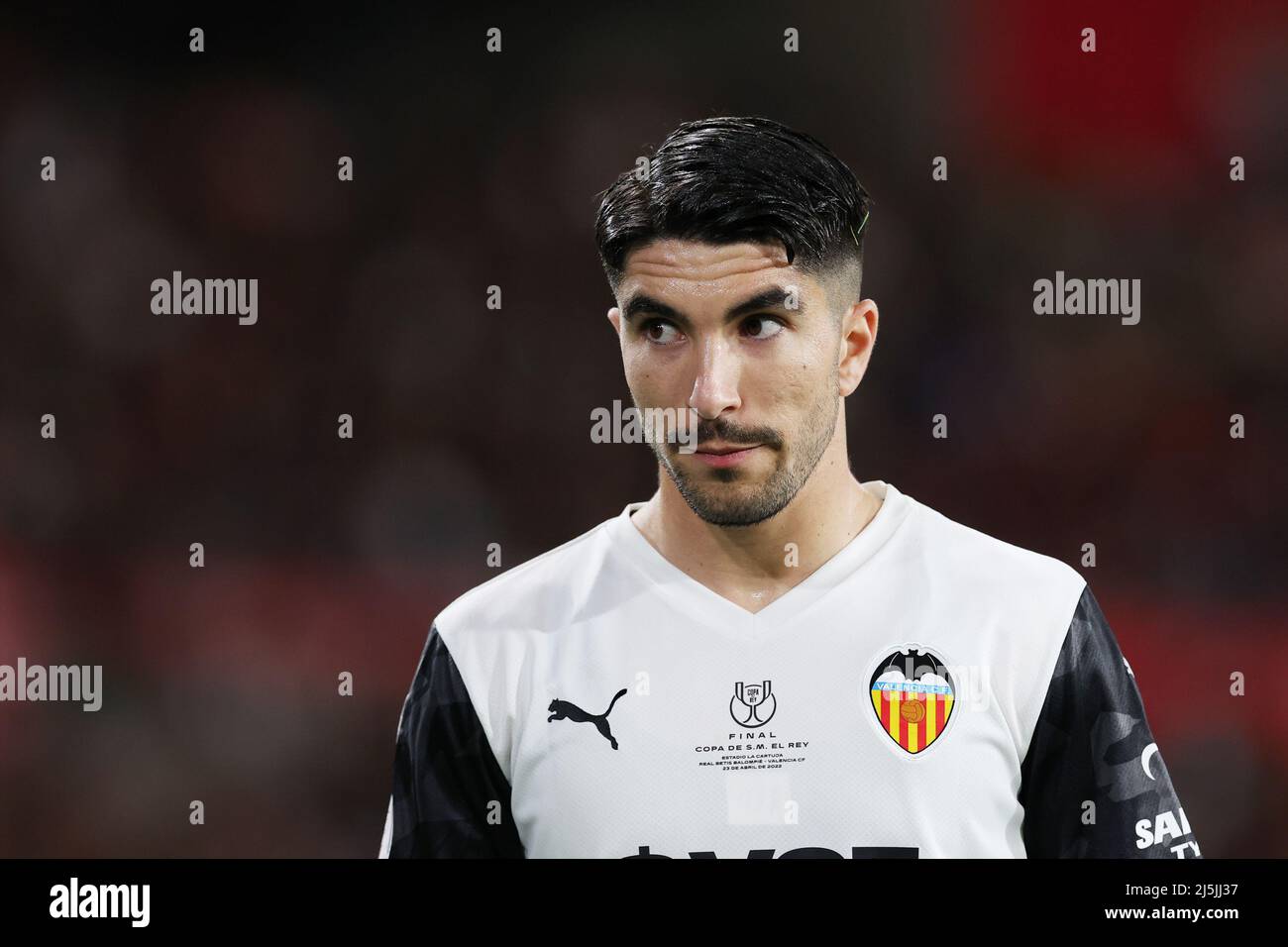 Carlos Soler de Valence lors de la coupe d'Espagne, Copa del Rey ...