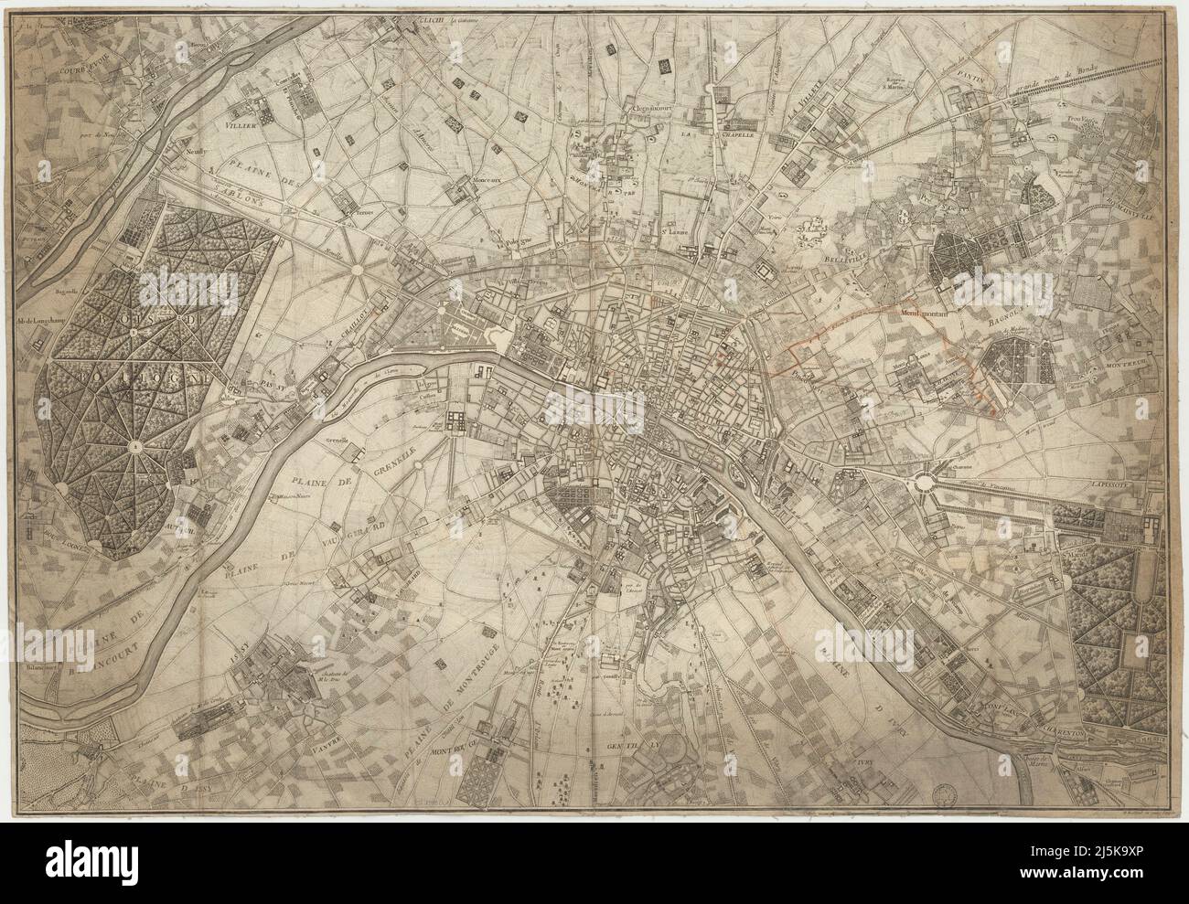Carte de france 17é siecle Banque de photographies et d’images à haute ...