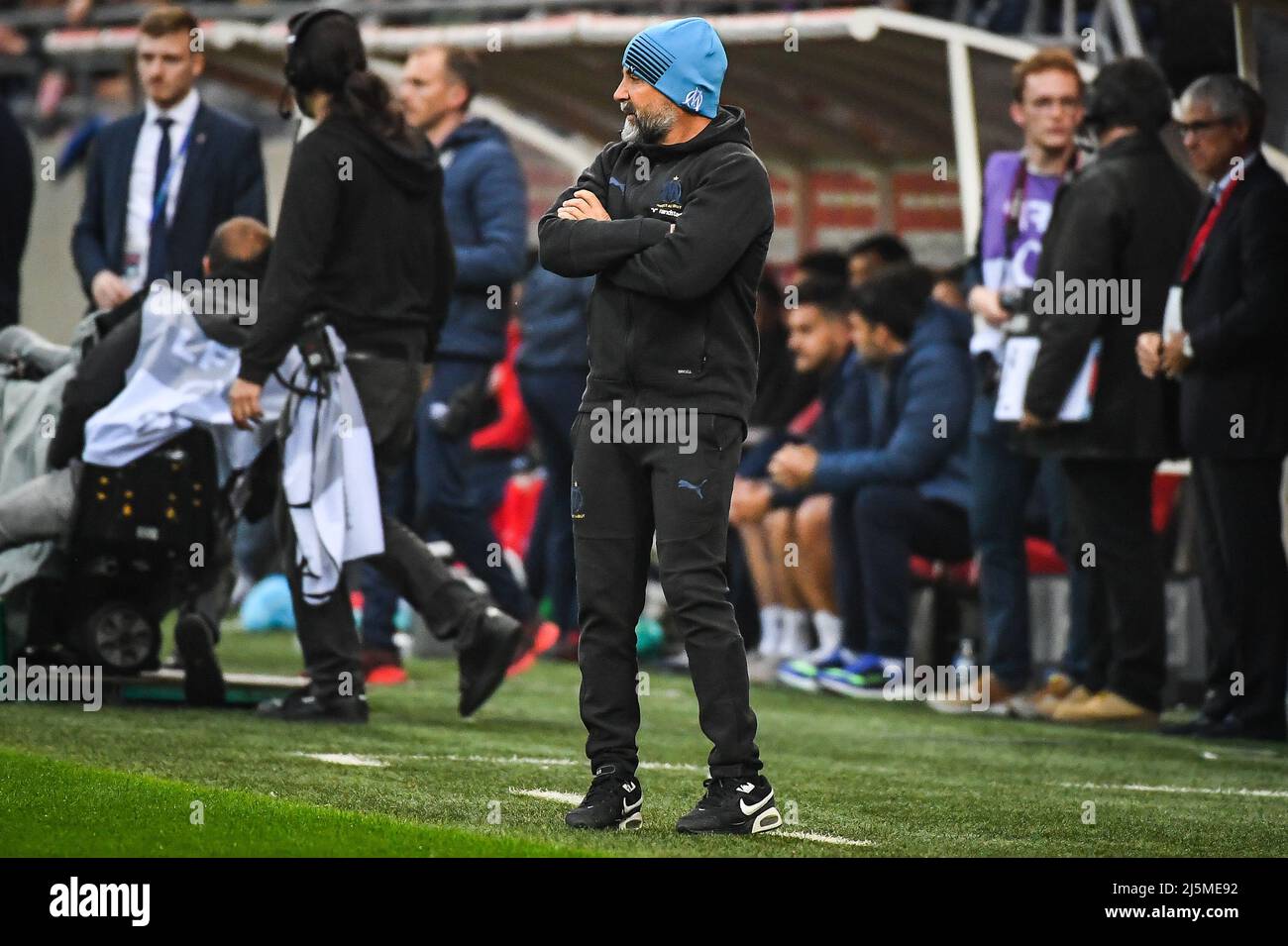 Jorge SAMPAOLI de Marseille lors du championnat français Ligue 1 du ...
