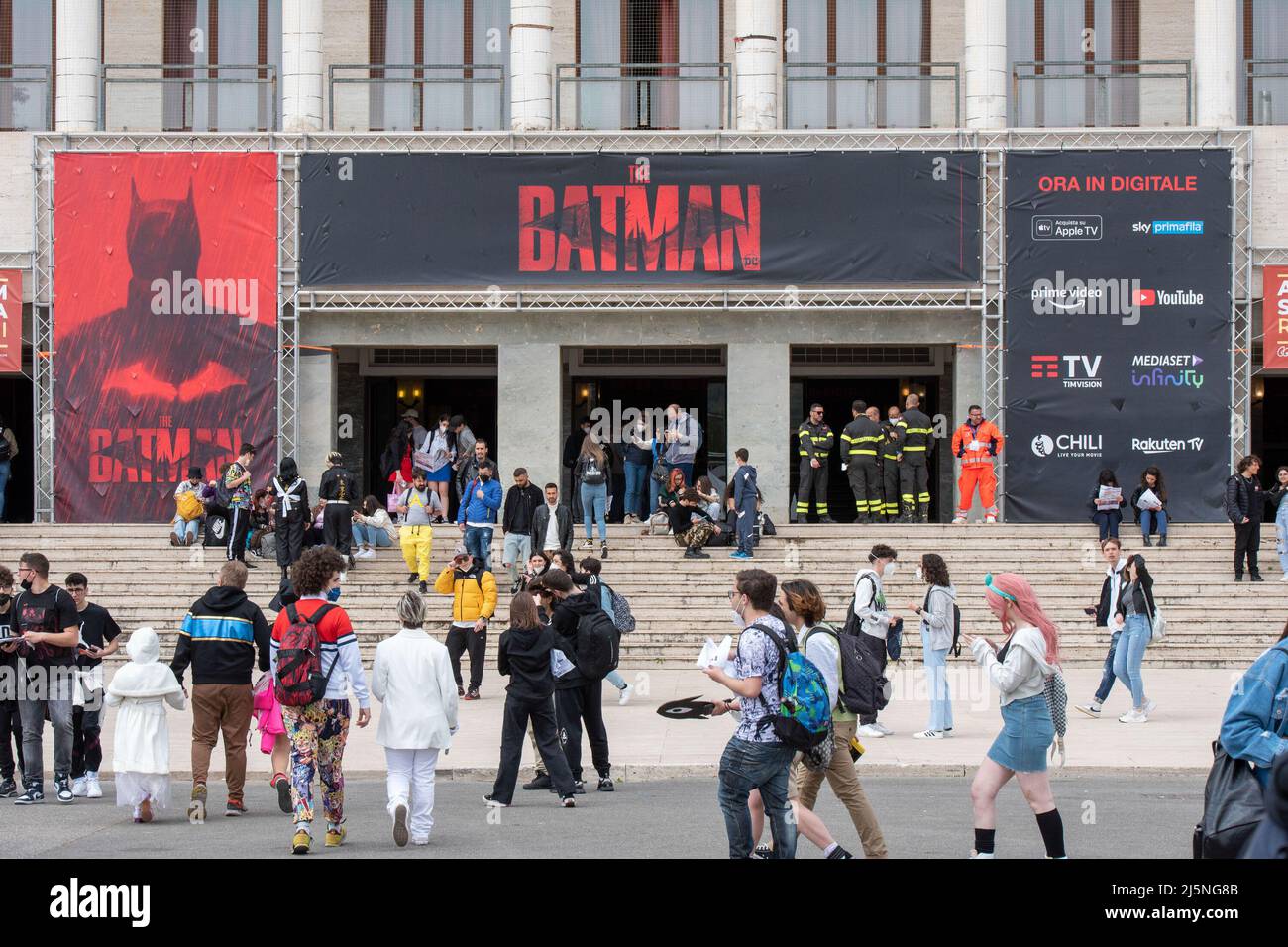 Naples, Italie. 24th avril 2022. COMICON 2022 - édition 22nd ...
