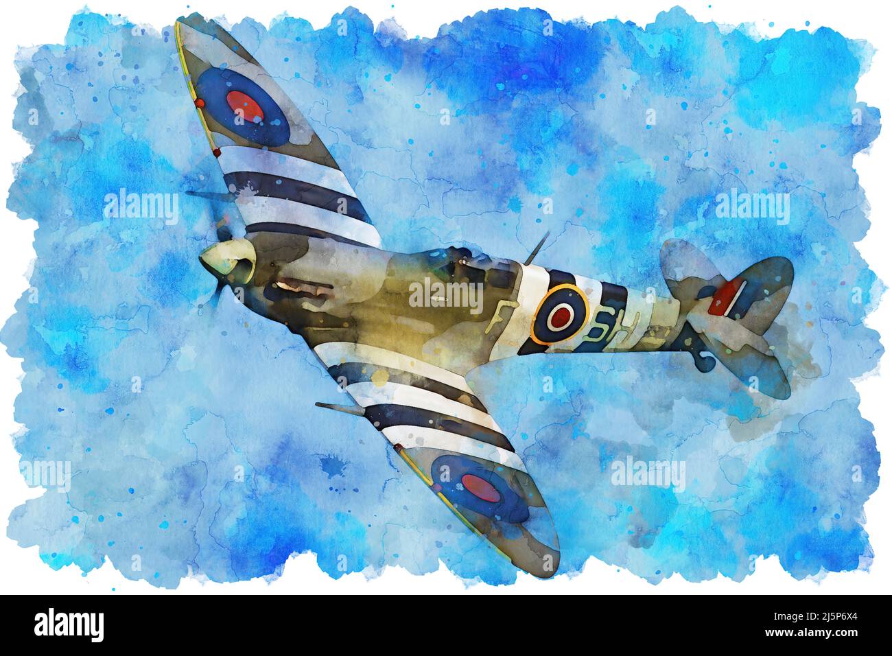 Spitfire fighter aircraft Banque de photographies et d’images à haute ...