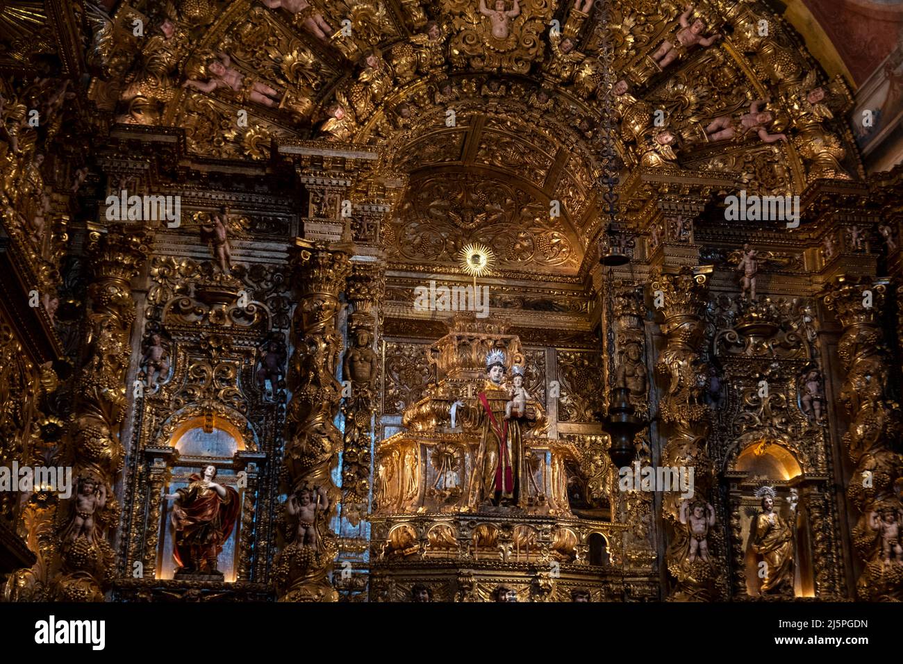 Intérieur de la chapelle Saint-Antoine, Musée Lagos Formosinho, Lagos ...