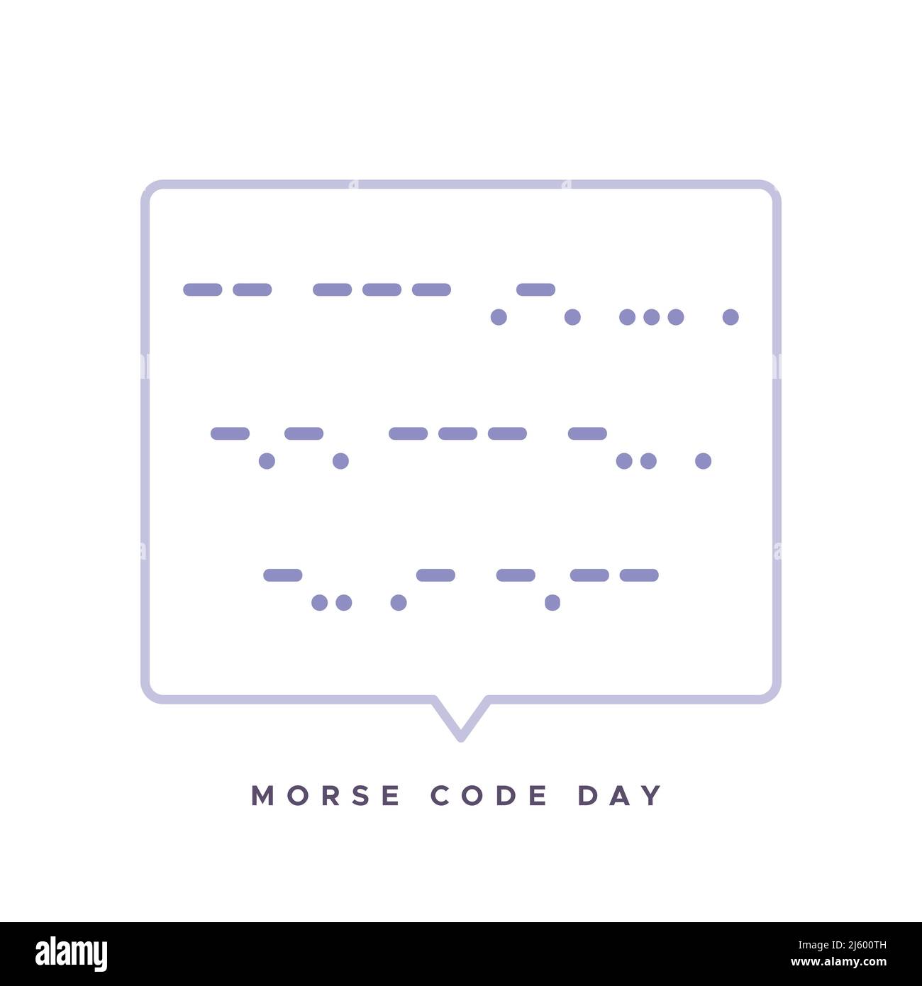 Morse code receiver Banque d'images vectorielles - Alamy