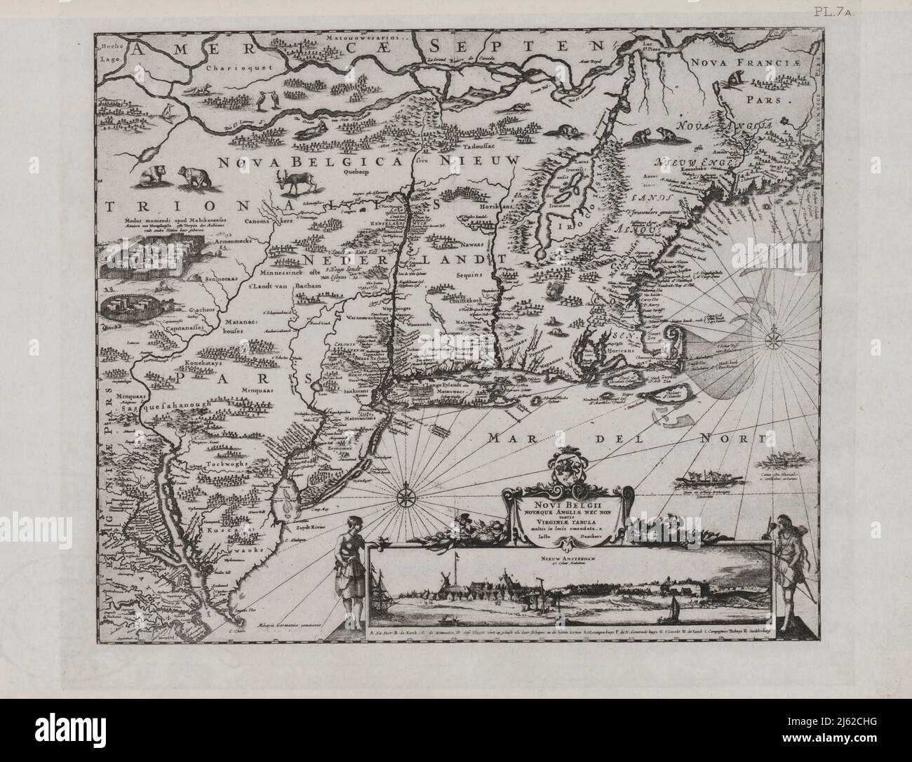 Dutch map new york Banque de photographies et d’images à haute ...