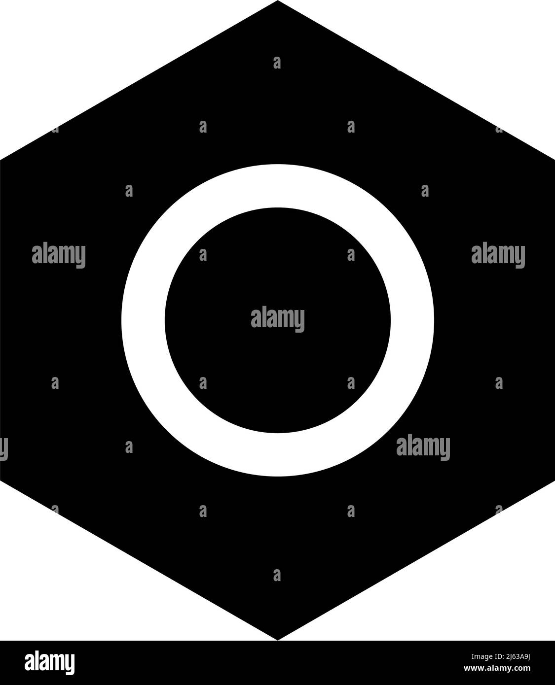 Icône géométrique générique et symbole. Illustration vectorielle ...
