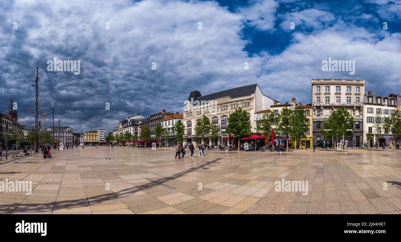 Place de jaude Banque de photographies et d’images à haute résolution ...