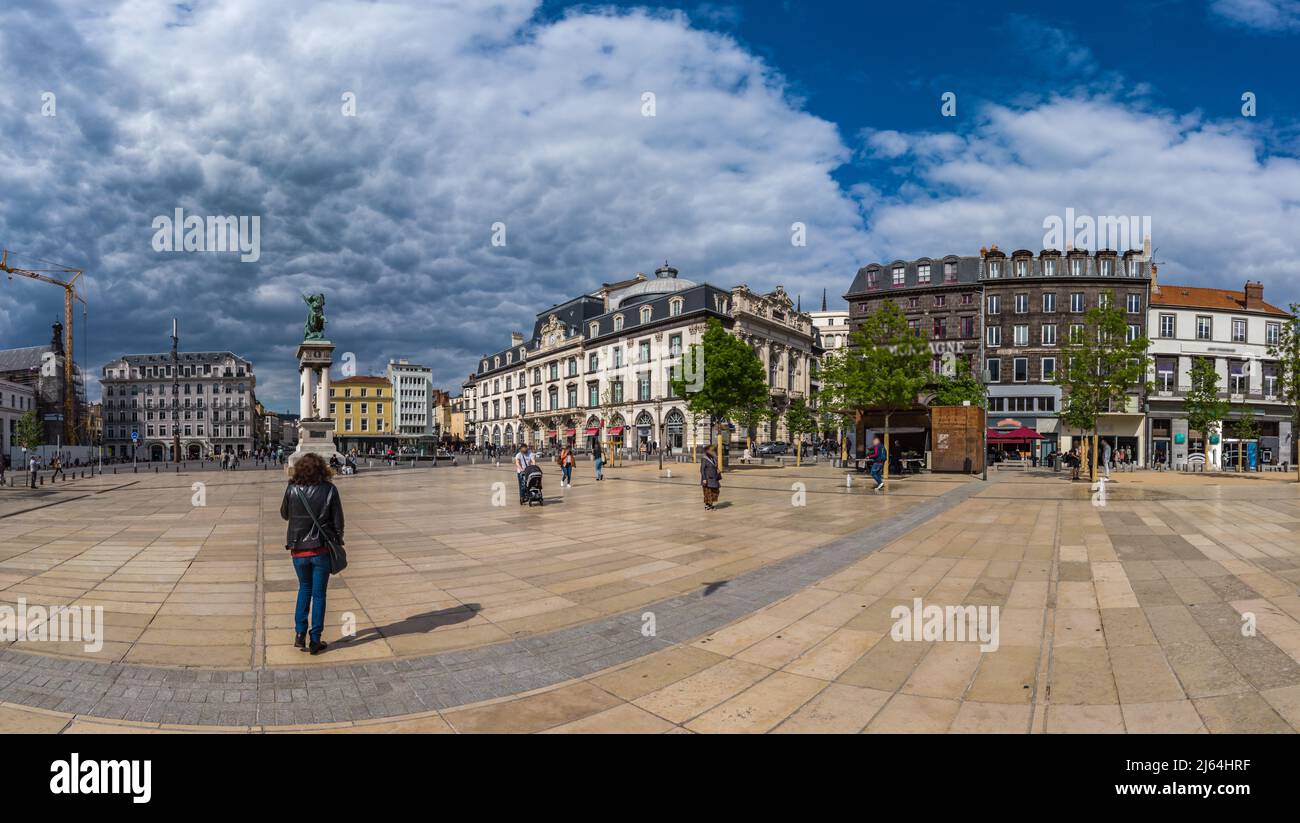 Place de jaude Banque de photographies et d’images à haute résolution ...
