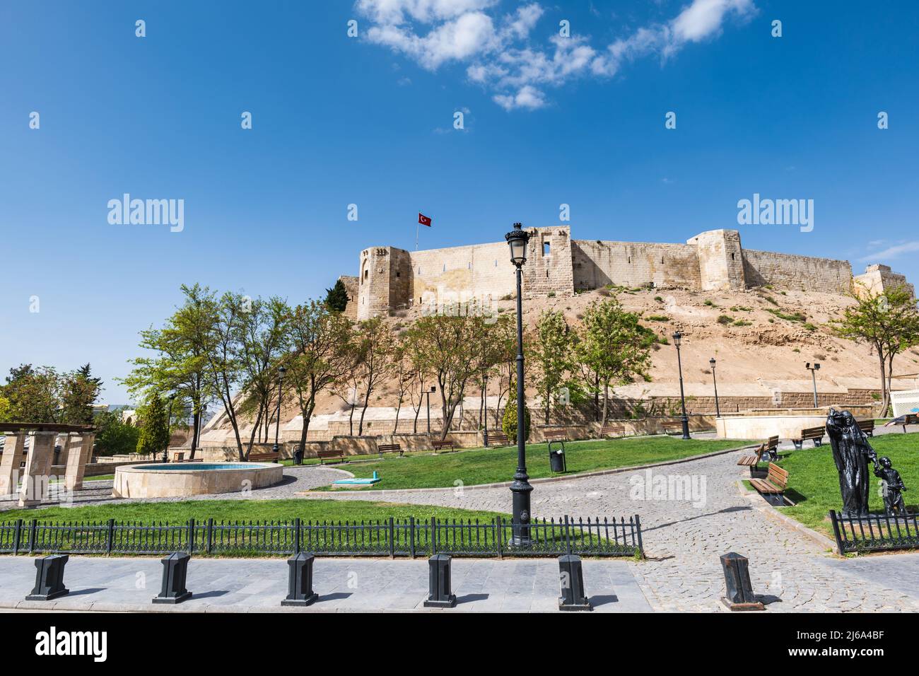 Château de Gaziantep, Gaziantep Kalesi dans la vieille ville de ...