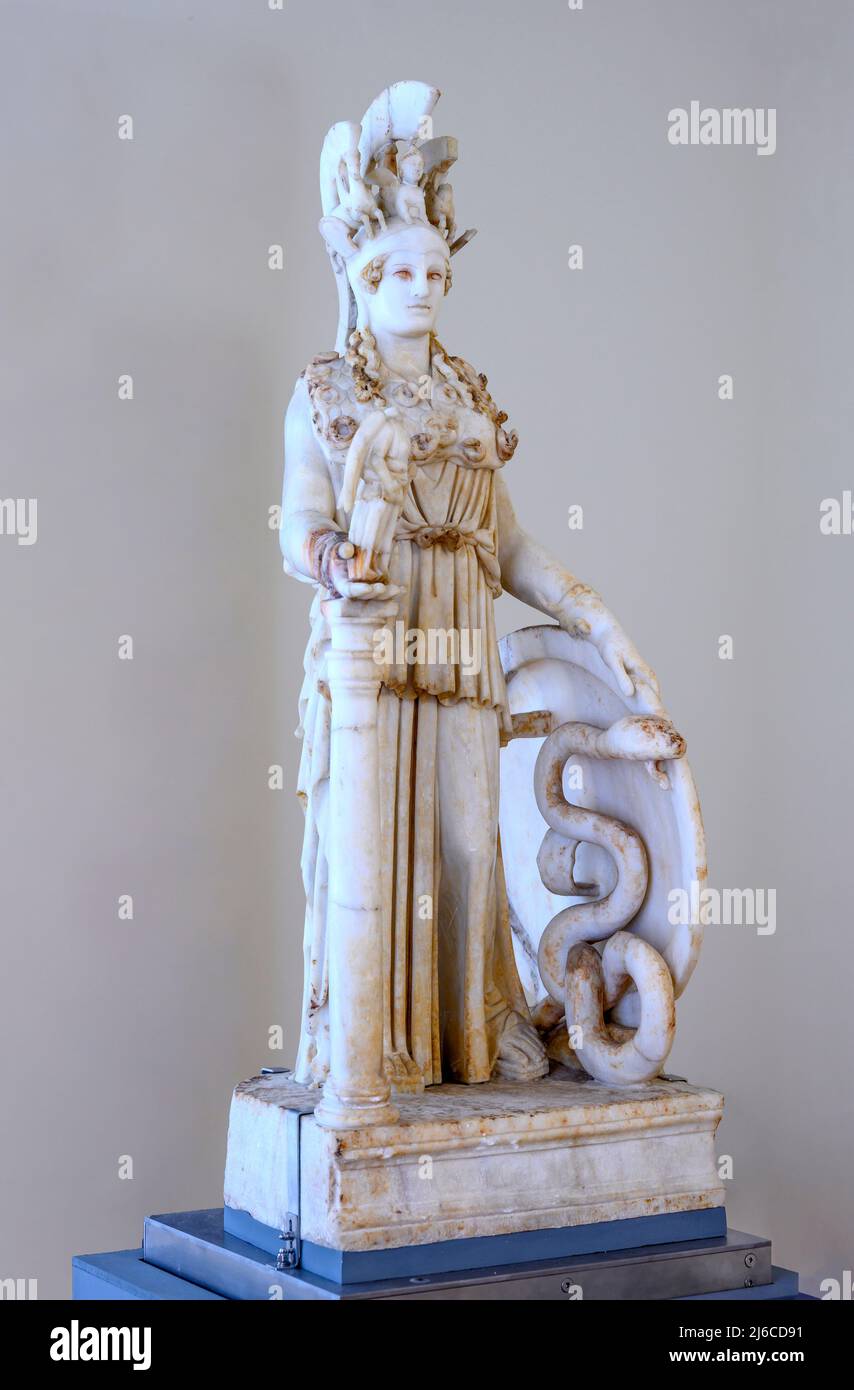 Statue athena parthenos Banque de photographies et d’images à haute ...