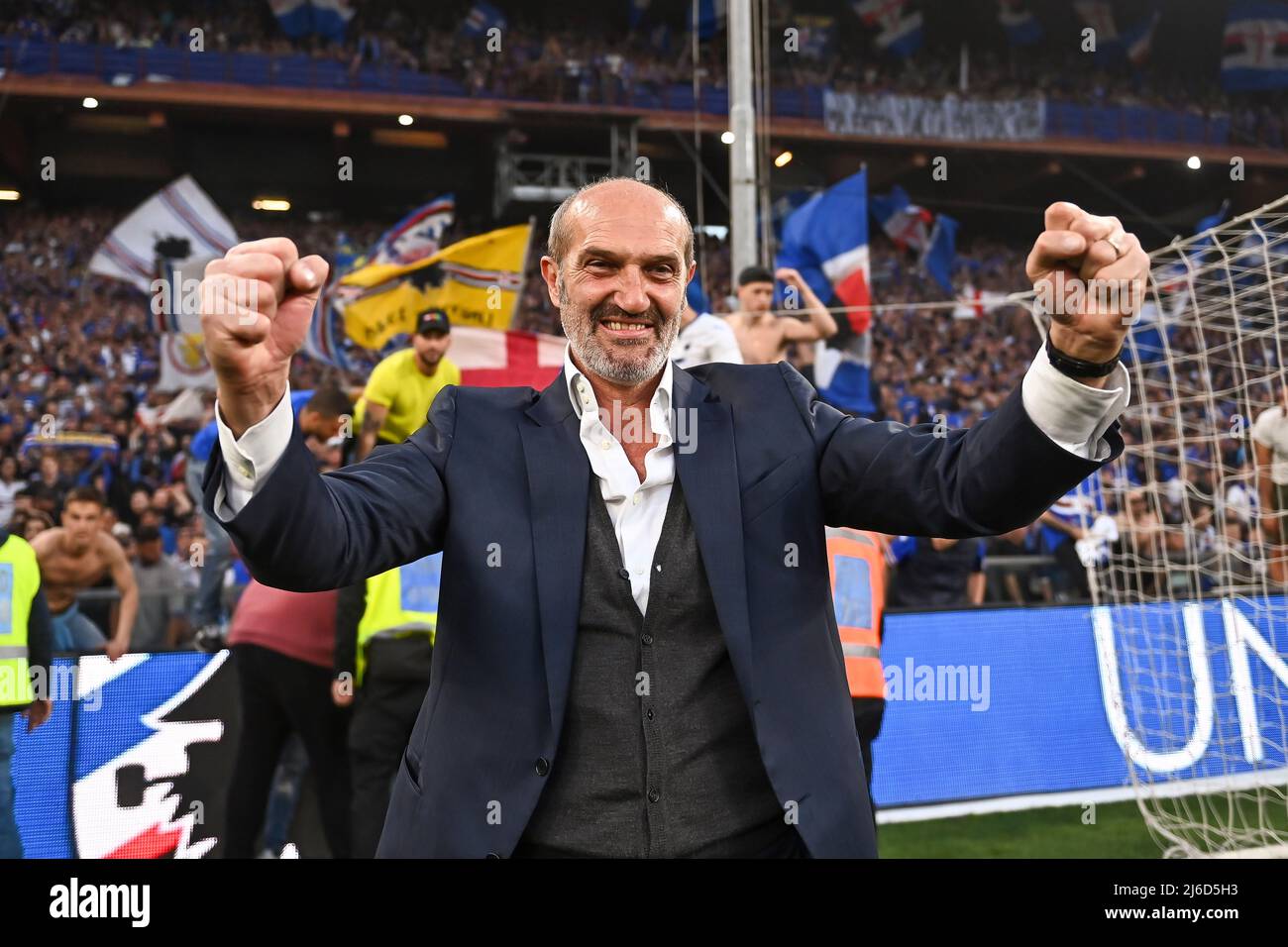 Marco Lanna Président (Sampdoria) pendant le match italien 'erie A ...
