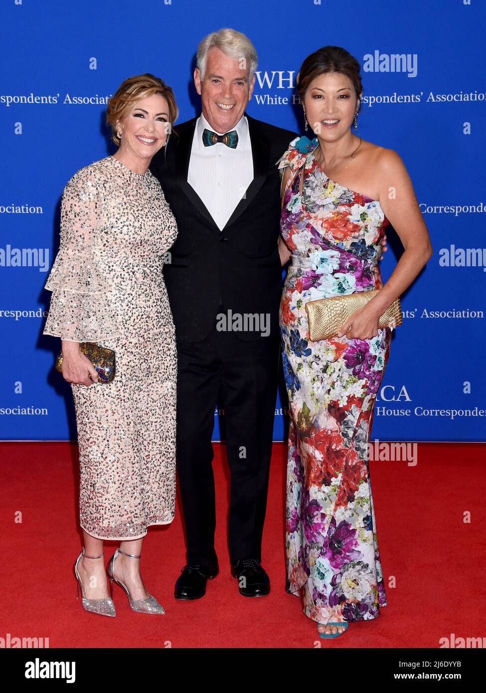 Kyra Phillips, John Roberts et Juju Chang arrivent au dîner des ...