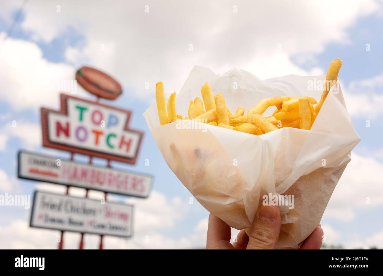Hamburger stand Banque de photographies et d’images à haute résolution ...