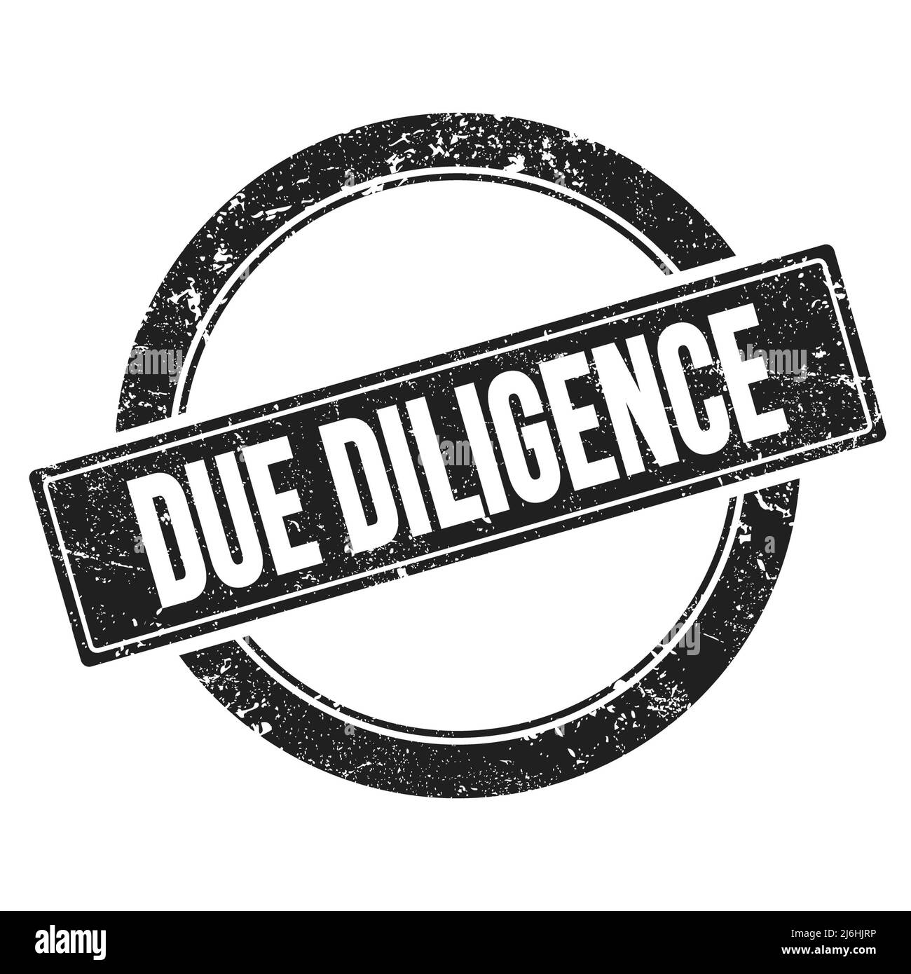 Mot de diligence raisonnable Banque de photographies et d’images à ...