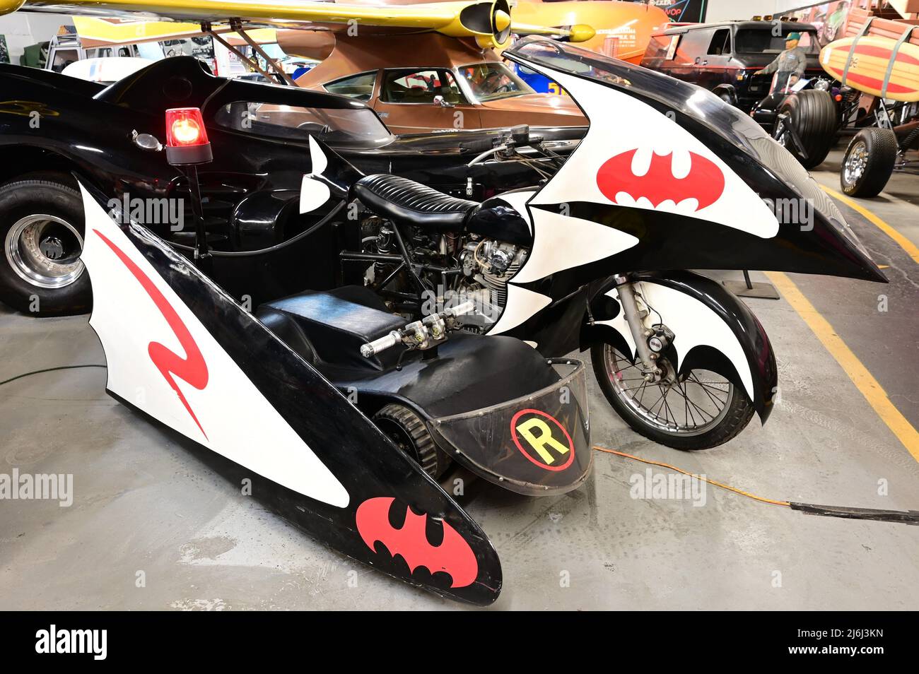 The bat motorcycle Banque de photographies et d’images à haute ...