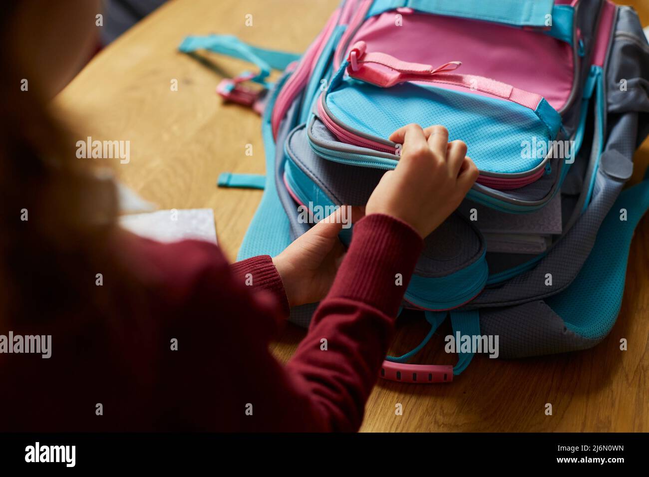 Salle des fournitures scolaires Banque de photographies et d’images à ...