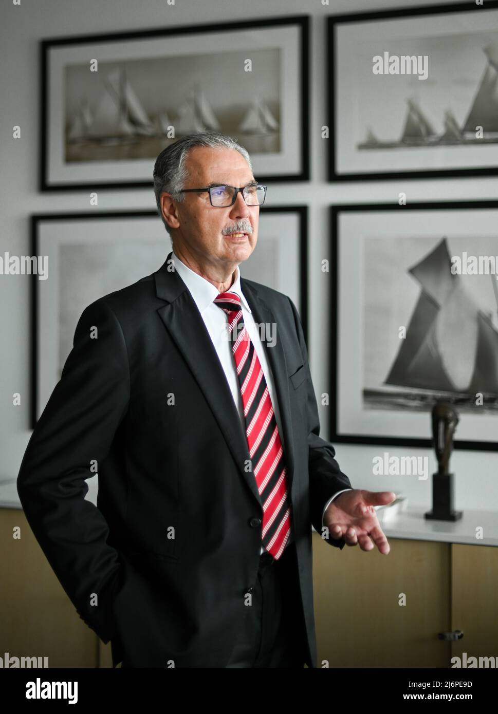 25 avril 2022, Bavière, Munich: Professeur Dr. Markus Lerch, directeur ...