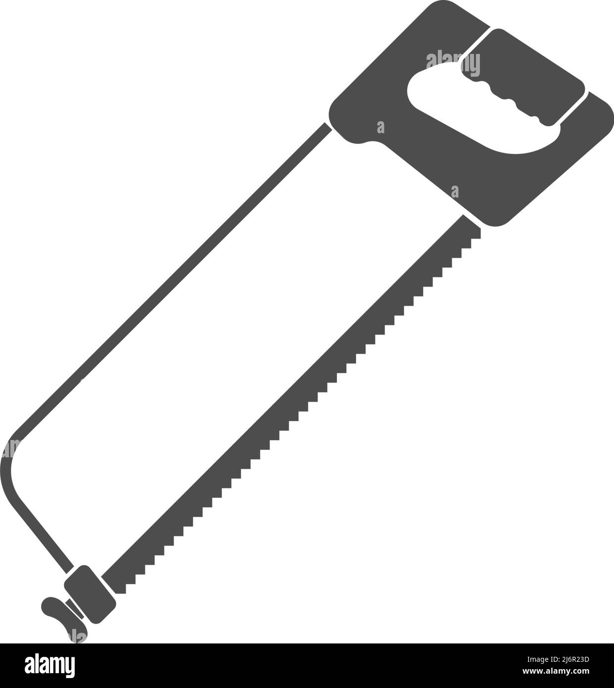 Modèle d'illustration du logo de la scie à métaux Image Vectorielle ...