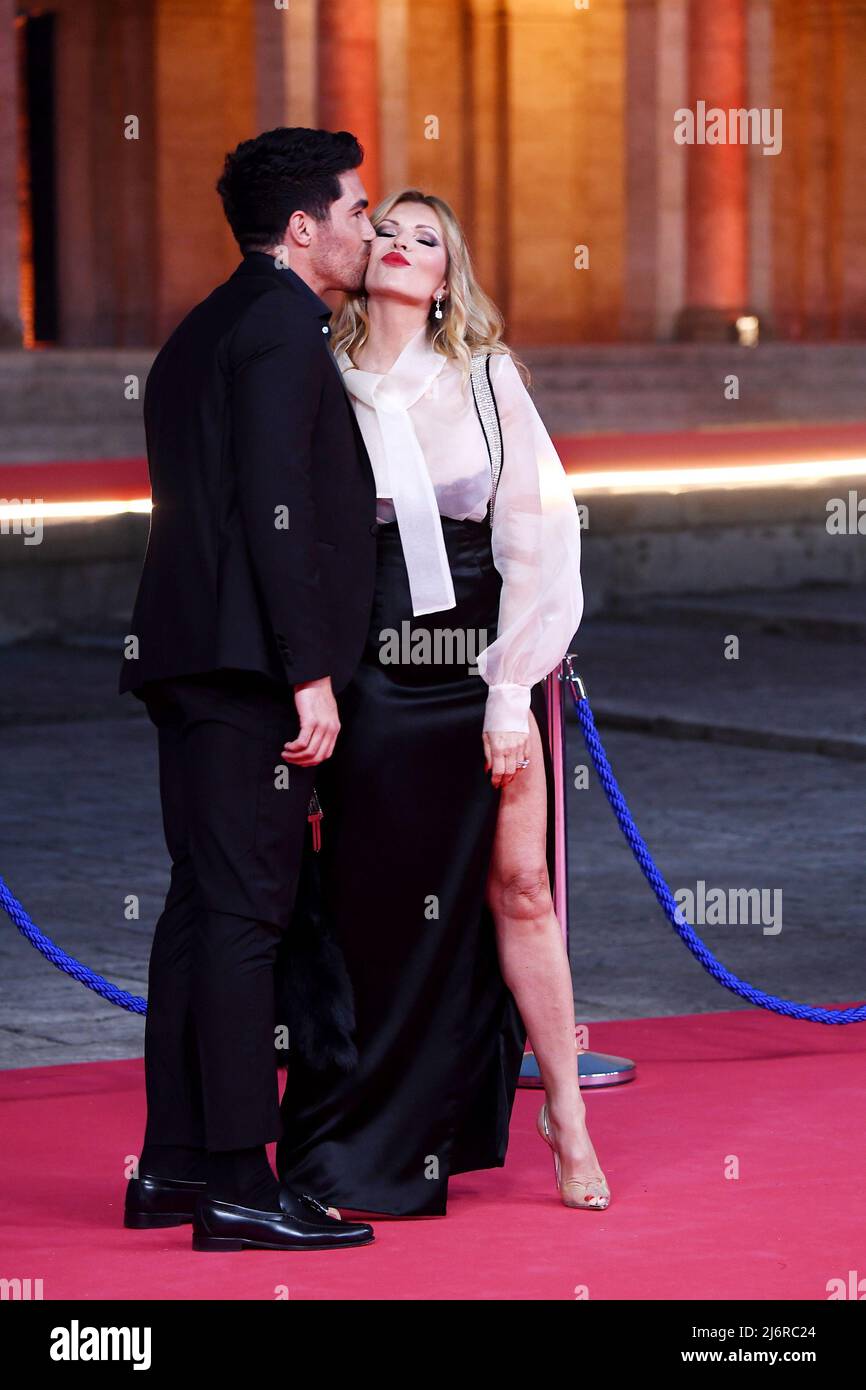 Rome, David Di Donatello 2022 dans la photo: Rita Rusic avec son petit ...