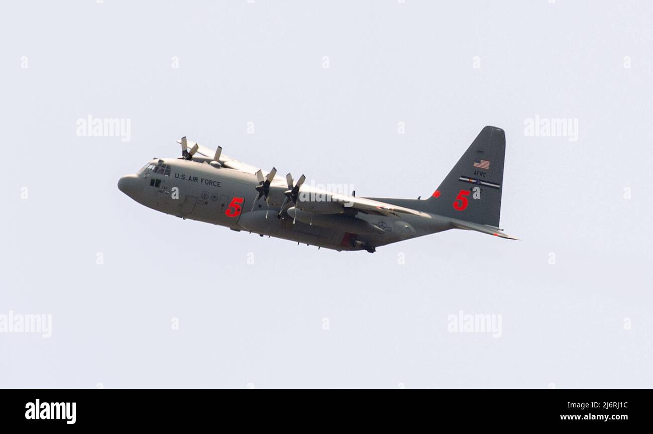 « MAFFS 5 », un Hercules C-130H de la Réserve de la Force aérienne ...