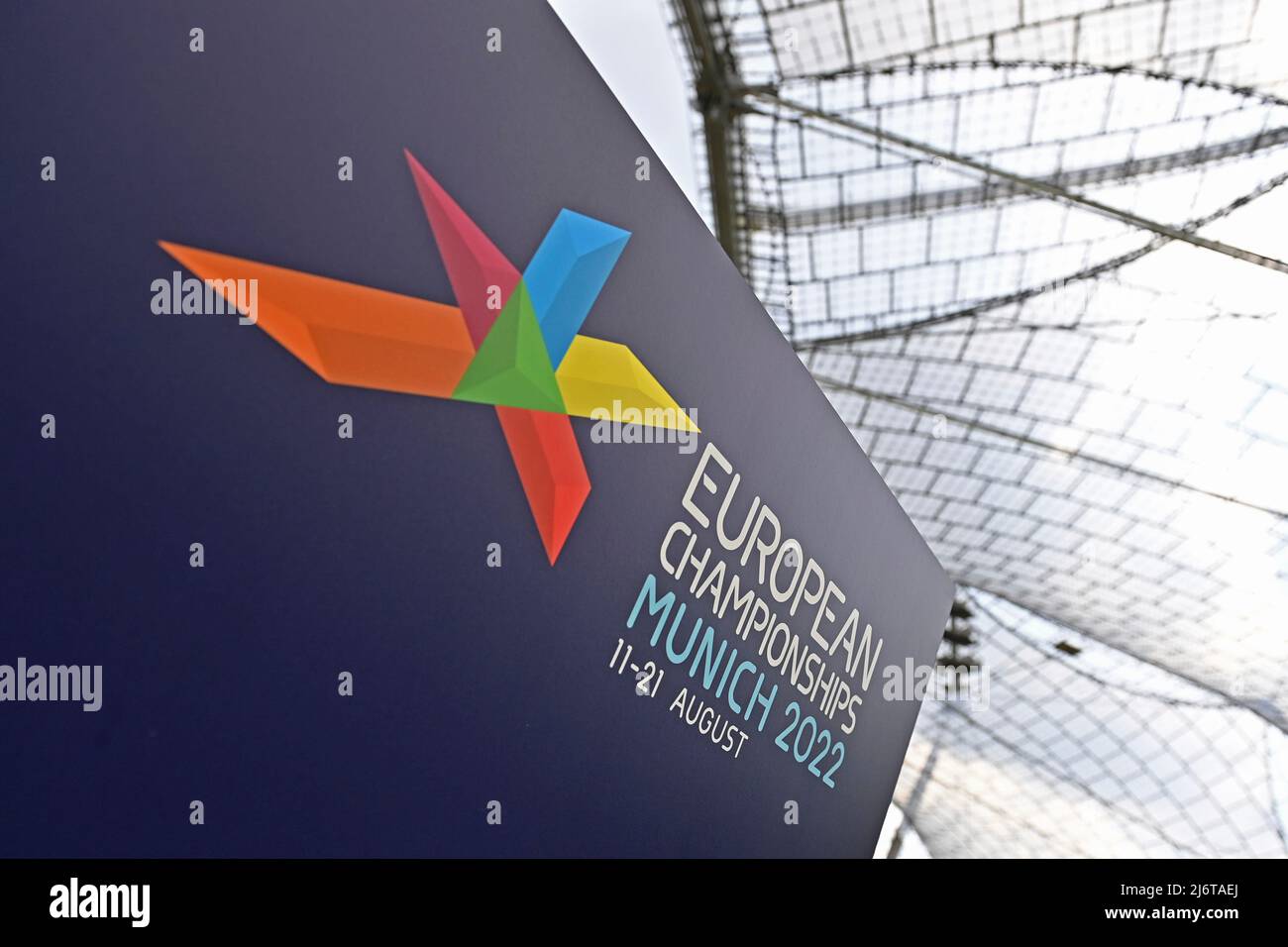 Motif, caractéristique, logo, CHAMPIONNAT D'EUROPE MUNICH 2022 dans le ...
