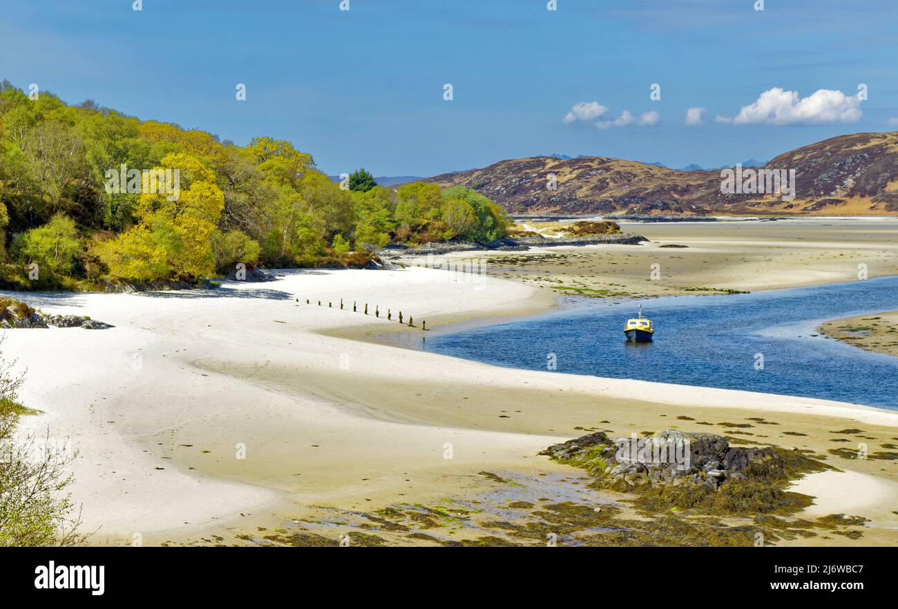 Morar de la plage de camusdarach Banque de photographies et d’images à ...